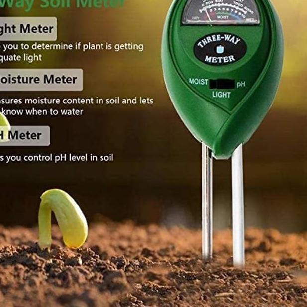 Jual Soil Analyzer 3 in 1 (Moisture,PH,Light) Meter Cek Tanah Tester ...