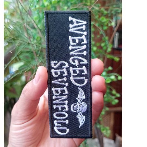Jual Emblem Patch Bordir Avenged Sevenfold A7X Uk 10.5x3.5 Cm | Shopee ...