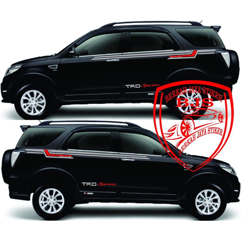Jual NEW cutting stiker mobil daihatsu terios sticker mobil toyota rush ...