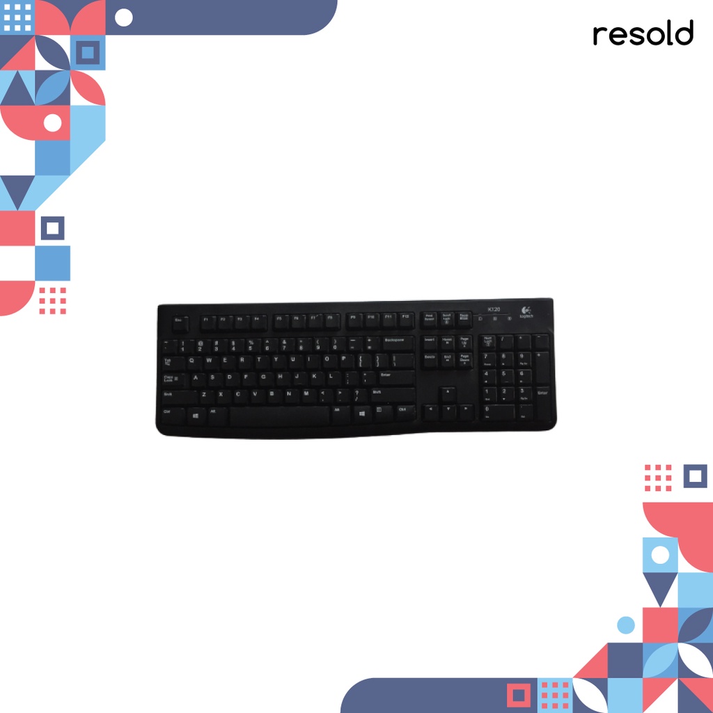 Jual Logitech Keyboard K120 Bekas Second | Shopee Indonesia