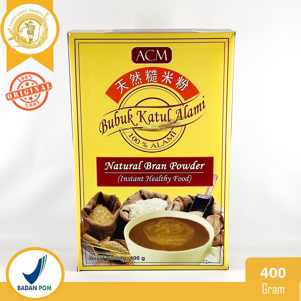 Jual ACM BUBUK KATUL ALAMI / NATURAL BRAN POWDER / BEKATUL | Shopee ...