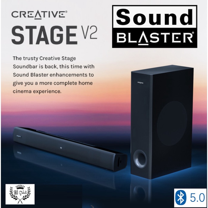 Jual Speaker Creative Stage V2 SOUND BLASTER CLEAR DIALOG SURROUND 160W ...