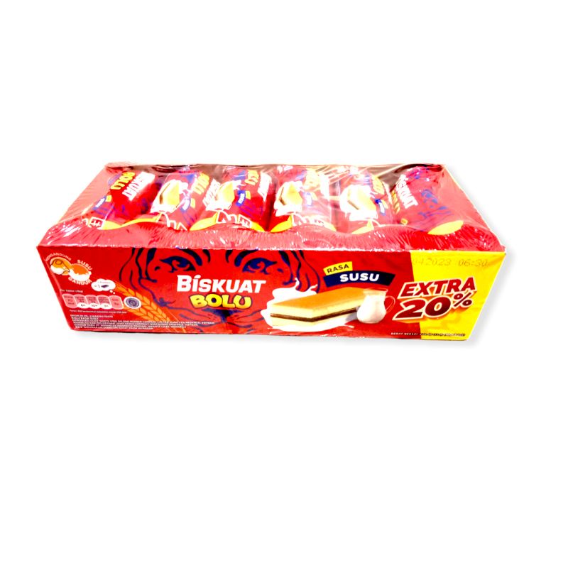 Jual Biskuat Bolu Kemasan Box Rasa Cokelat / Susu isi 12 pcs by ...