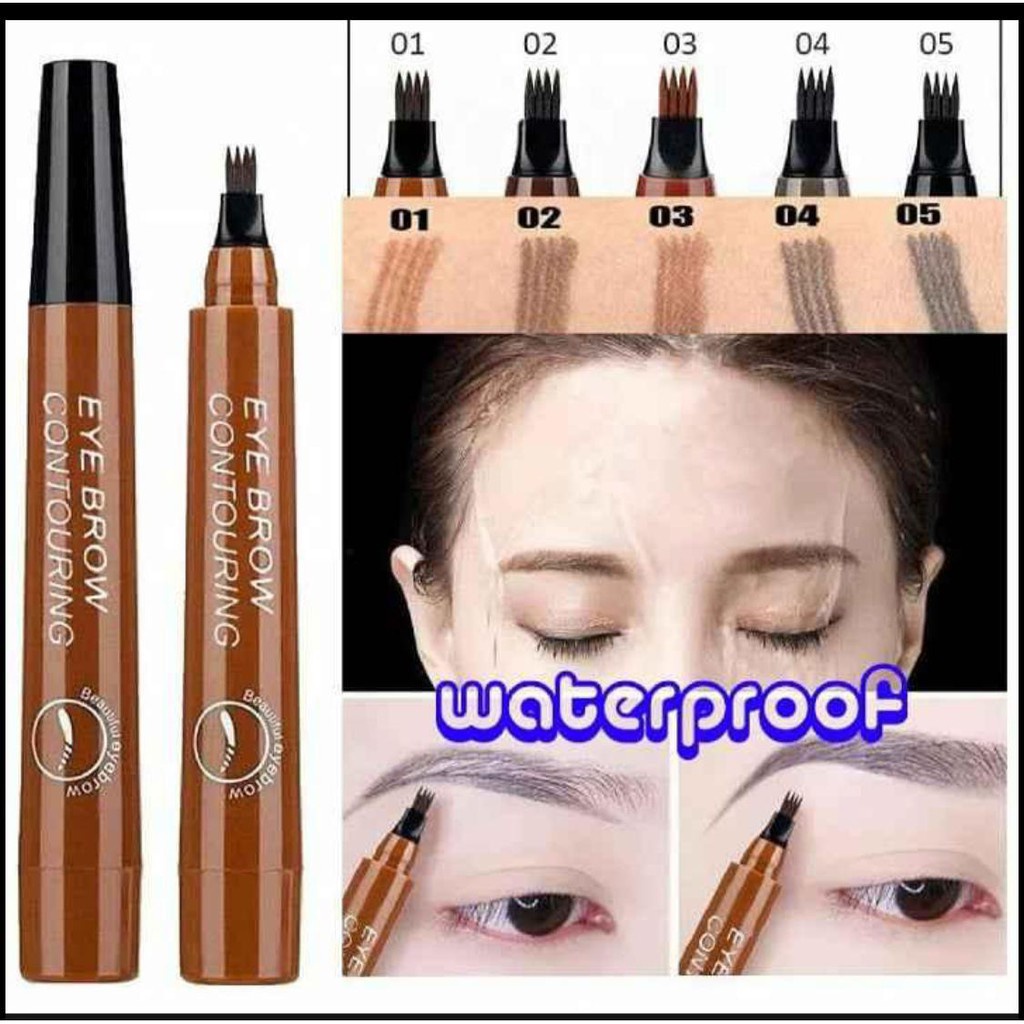 Jual PENCIL ALIS PREMIUM EYEBROW MAGIC PEN ALIS MATA | Shopee Indonesia