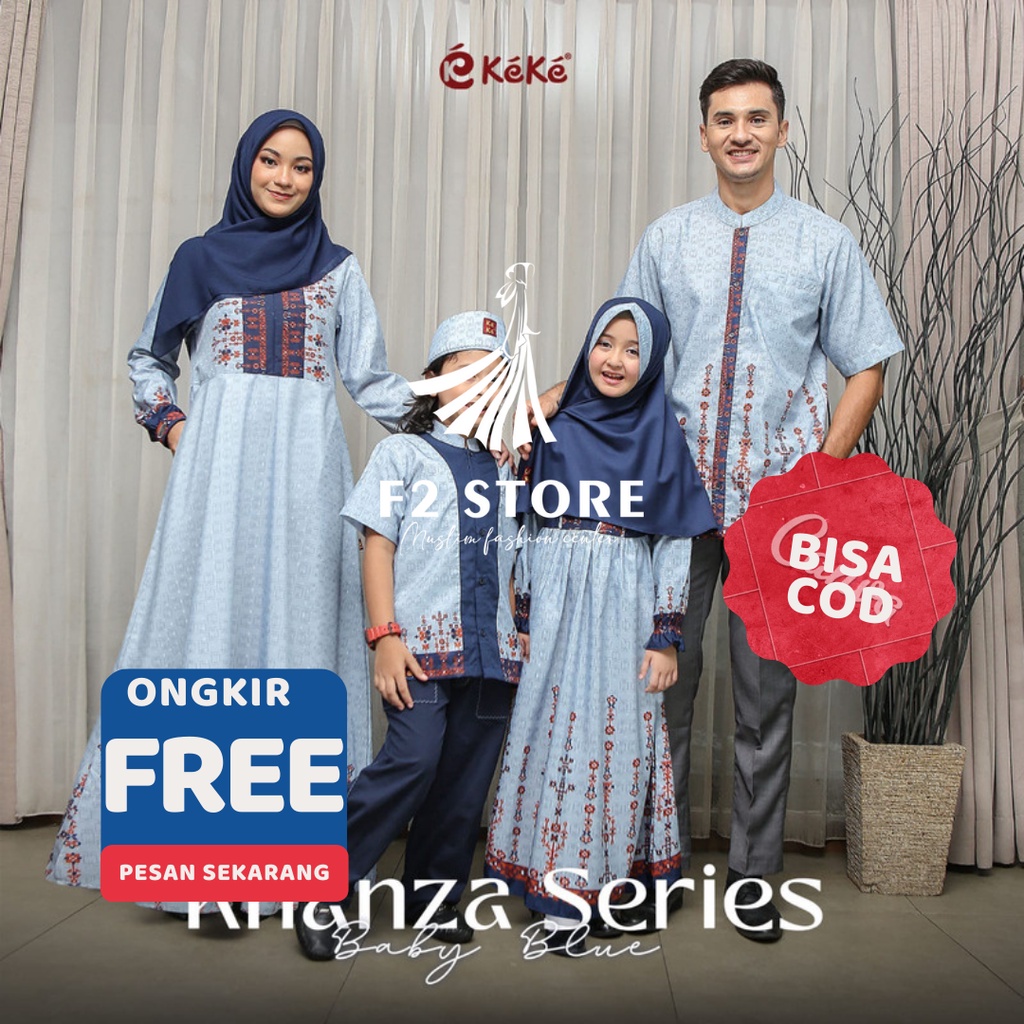 Jual BUSANA MUSLIM SARIMBIT COUPLE KEKE ORIGINAL - KHANZA SERIES 2115 ...