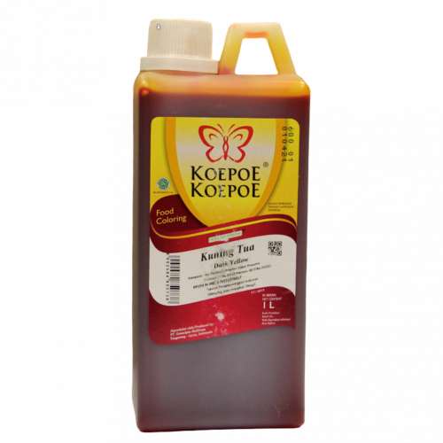 Jual Pewarna Kuning Tua Koepoe 1 liter | Shopee Indonesia