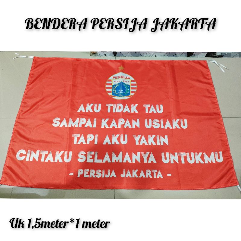 Jual Bendera Persija Jakarta Super Jumbo | Shopee Indonesia