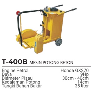 Jual Mesin Pemotong Aspal Beton T400B MODERN / Aspal Concrete Cutter ...