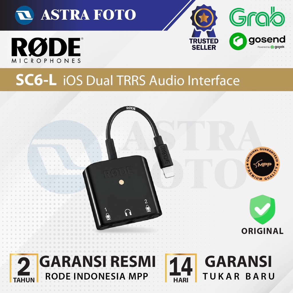 Jual Rode SC6-L / Rode SC6L Dual TRRS Audio Interface | Shopee Indonesia