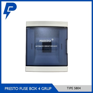 Jual BOX MCB PRESTO 4 GRUP PHASE INBOW SEKRING FUSE 5804 TANAM | Shopee ...
