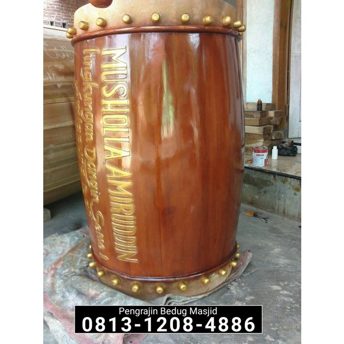 Jual Bedug Masjid Besar Beduk Masjid Kayu Jati Kulit Sapi Kulit Kerbau ...