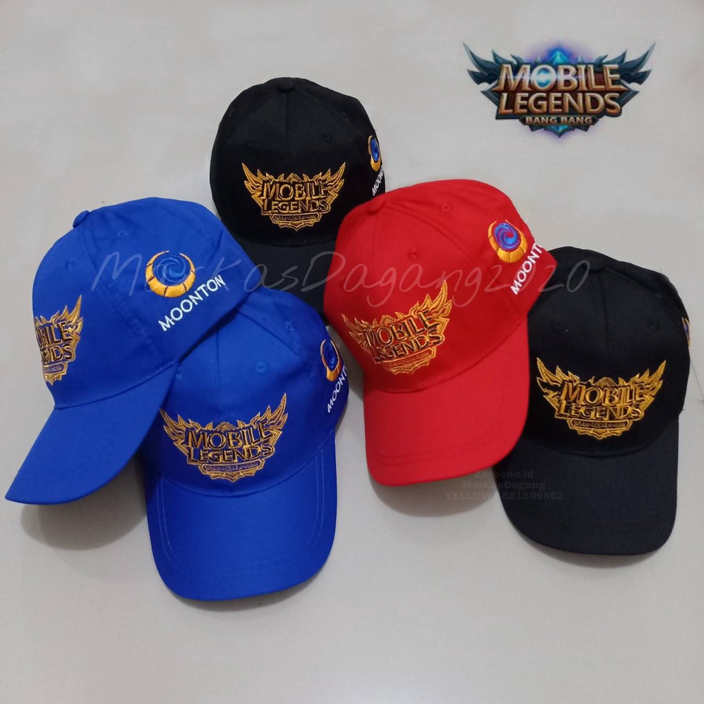 Jual Topi Baseball Anak Laki-Laki Motif Bordir Mobile Legend | By ...