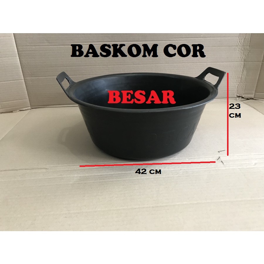 Jual Baskom Kuali / Ember kuping / Baskom Cor Besar Kecil Anti Pecah GM ...
