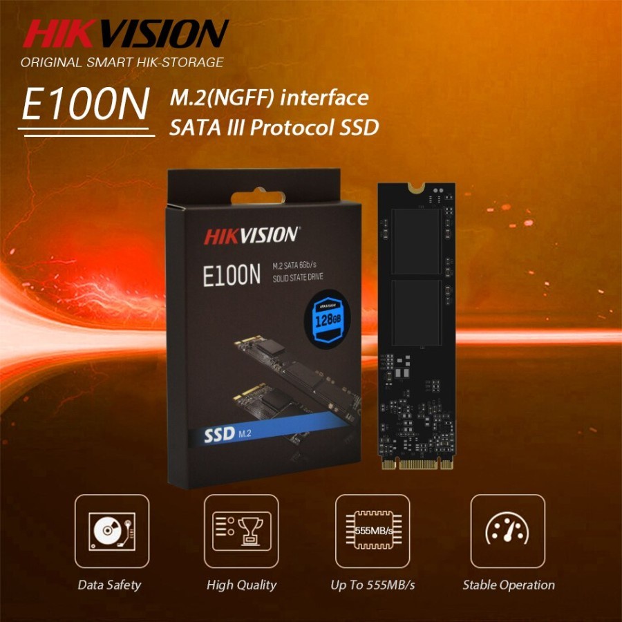 Jual SSD HIKVISION M2 SATA E100N 128GB / 256GB / 512GB / 1TB | Shopee ...
