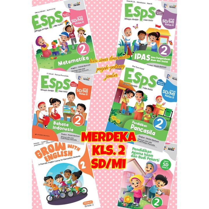 Jual BUKU KURIKULUM MERDEKA SD/MI KELAS 2 (PENERBIT ERLANGGA) | Shopee Indonesia