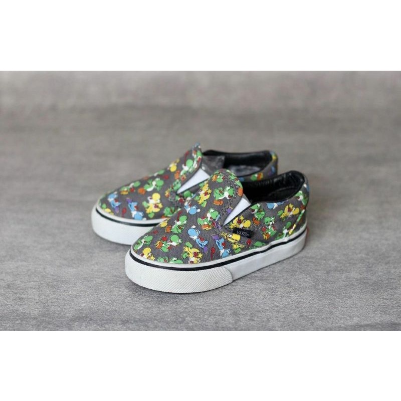 Jual Vans x Nintendo Slip on Kids Original | Shopee Indonesia