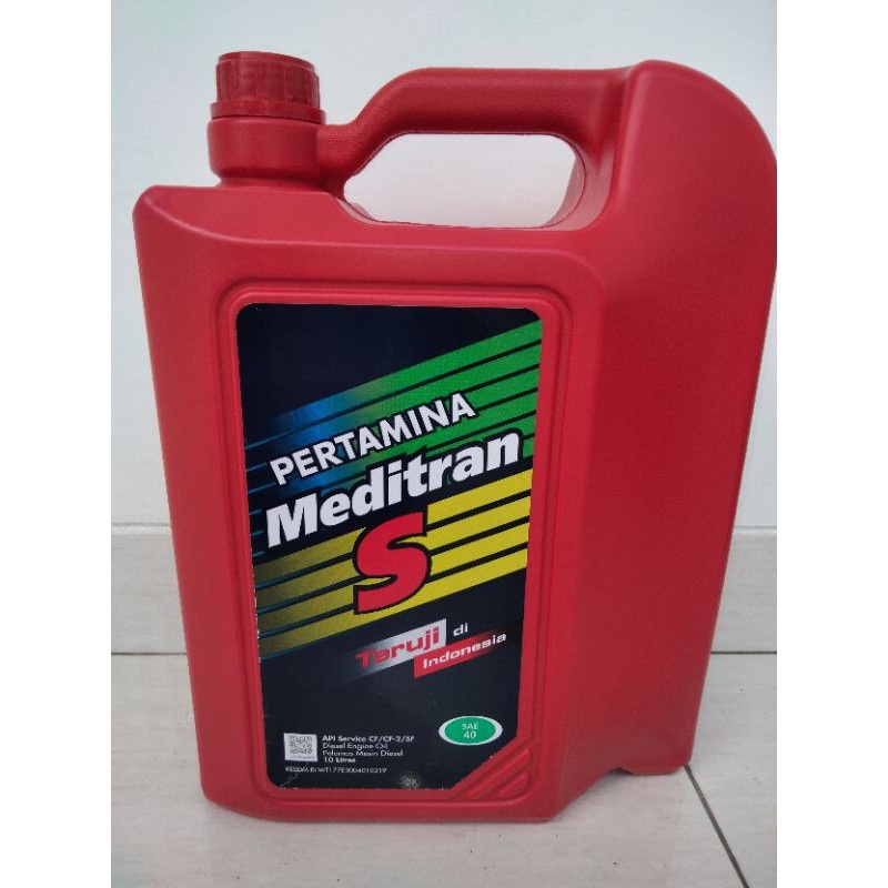 Jual OLI MESIN MOBIL DIESEL MEDITRAN S SAE 40 10 LITER PERTAMINA ...