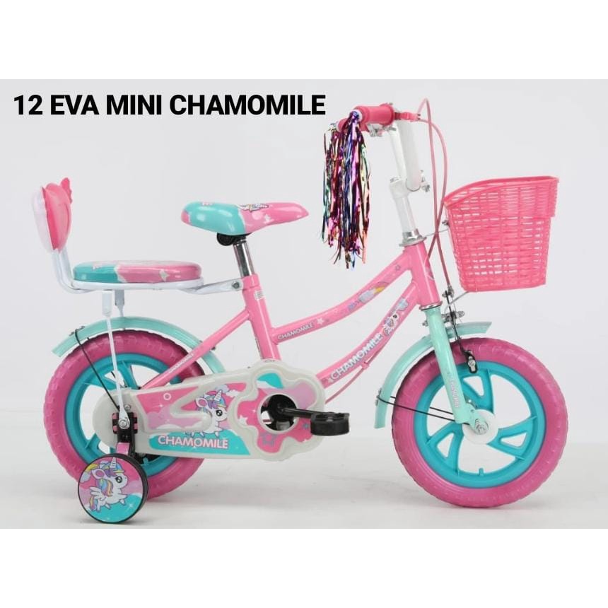 Jual SEPEDA ANAK CEWEK MINI 12" CHAMOMILE 1200 BAN MATI EVA | Shopee ...