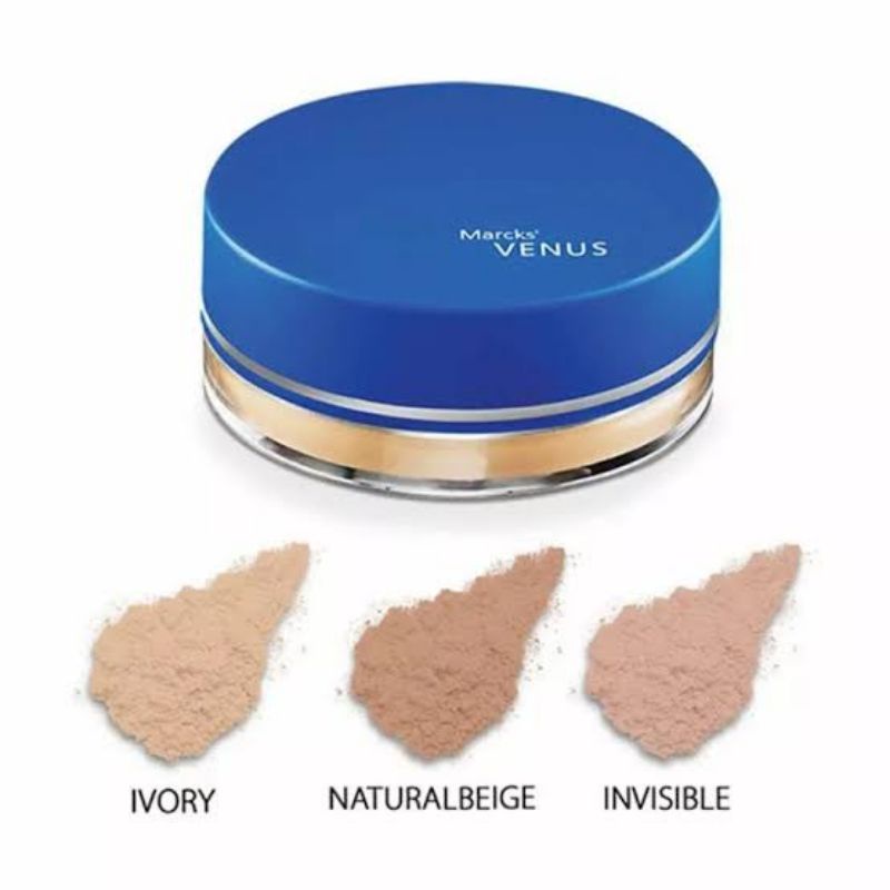 Jual Venus loose powder All Variant (Invisible, Natural, Ivory ...