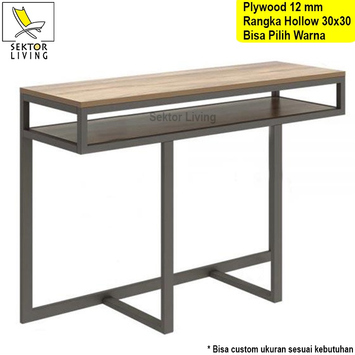 Jual Meja Console Meja Tamu Konsol Minimalis Industrial-SL4501 | Shopee ...