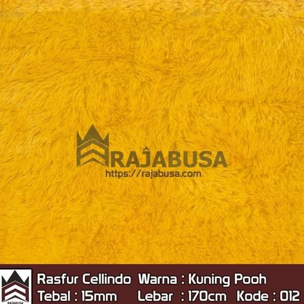 Jual Kain Rasfur Kuning Pooh Eceran Per Yard [90cm x 170cm] | Shopee ...