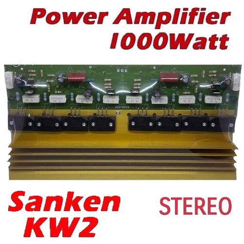 Jual Kit Power Amplifier STEREO 1000W TR SANKEN II SA1216 / SC2922 ...