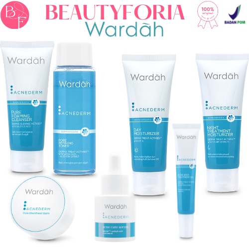 Jual Wardah Acnederm Series SET (7 Items) | Shopee Indonesia