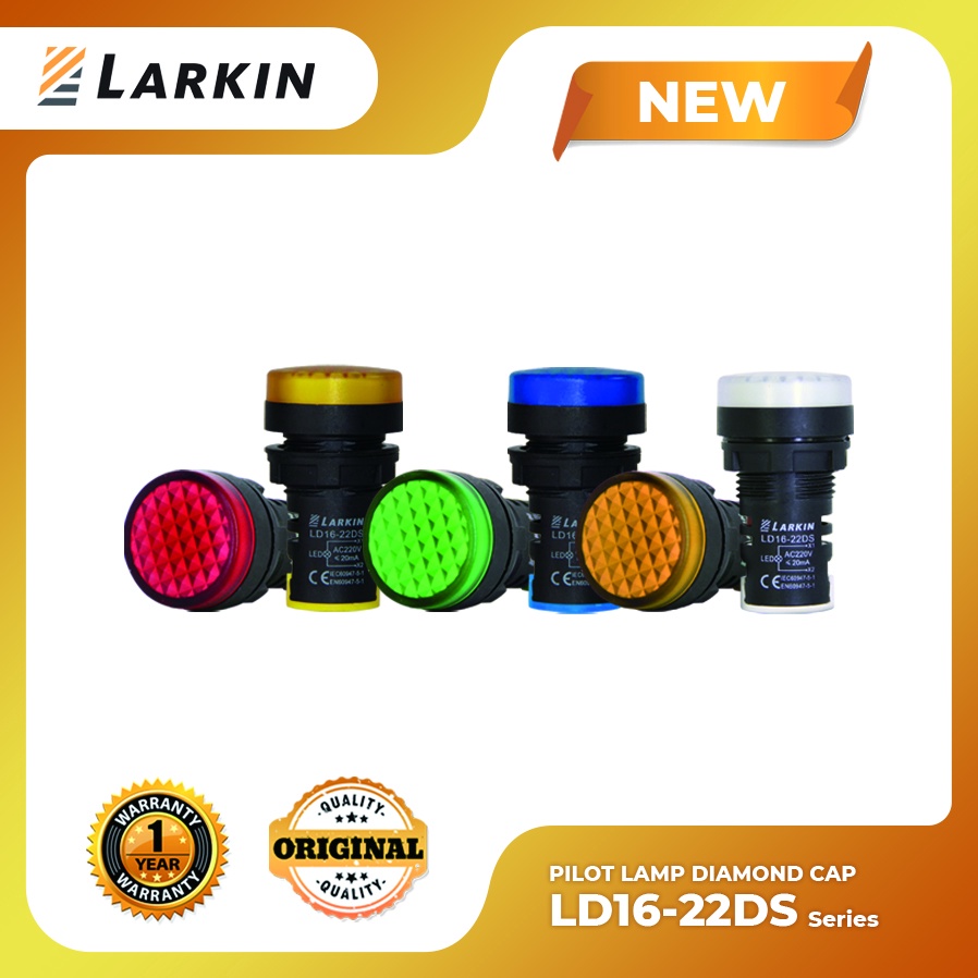 Jual Larkin LD16-22DS Diamond LED Pilot Lamp Diamond Cap | Shopee Indonesia