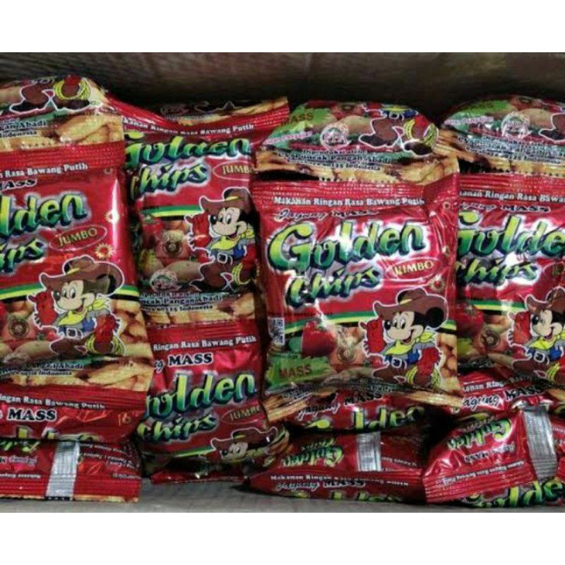 Jual GOLDEN CHIPS/POTATO CHIPS/JAJANAN RENTENG/JAJANAN JADUL/PERKARTON ...