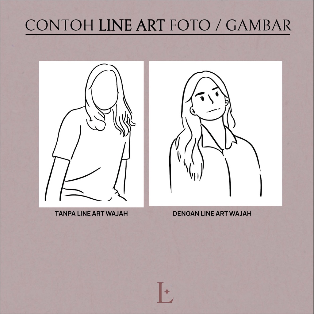 Jual line art foto/gambar | Shopee Indonesia