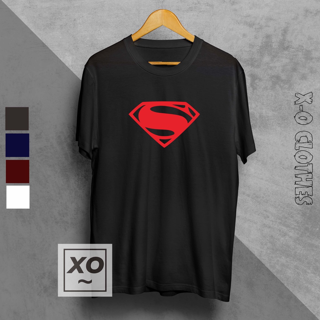Jual TShirt BAJU KAOS SUPERHERO SUPERMAN DC NEW Kaos Distro PRIA Lengan ...