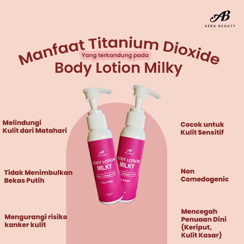 Jual Body Lotion Millky Dosting Aera Beauty ( Dalam pengawasan BPOM ) | Shopee Indonesia