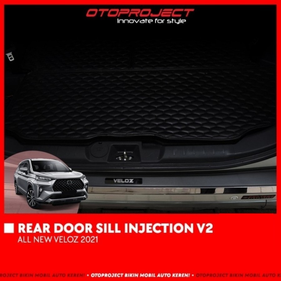 Jual Rear Door Sill All New Veloz 2021/2022/2023/2024 Injection V2 ...