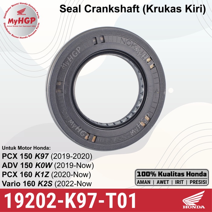 Jual 91202-K97-T01 Oil Seal 26x45x6 - Crankshaft - Vario PCX ADV 150 160 - 91202K97T01 91202 K97 ...