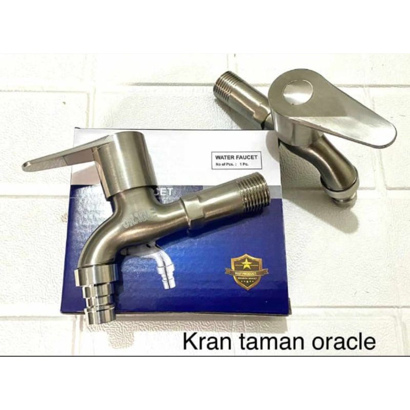 Jual Kran Taman Oracle Stainless 1/2 inch / Kran Taman Stainless ...