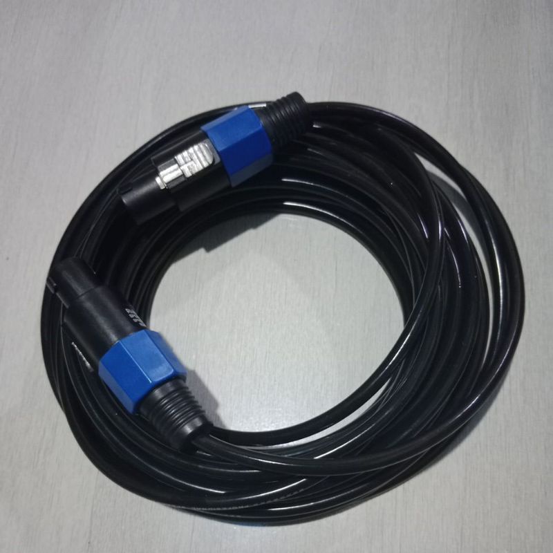Jual KABEL SPEAKER MONSTER PLUS JEK SPIKON 2 METER, UKURAN KABEL 2 X 1. ...