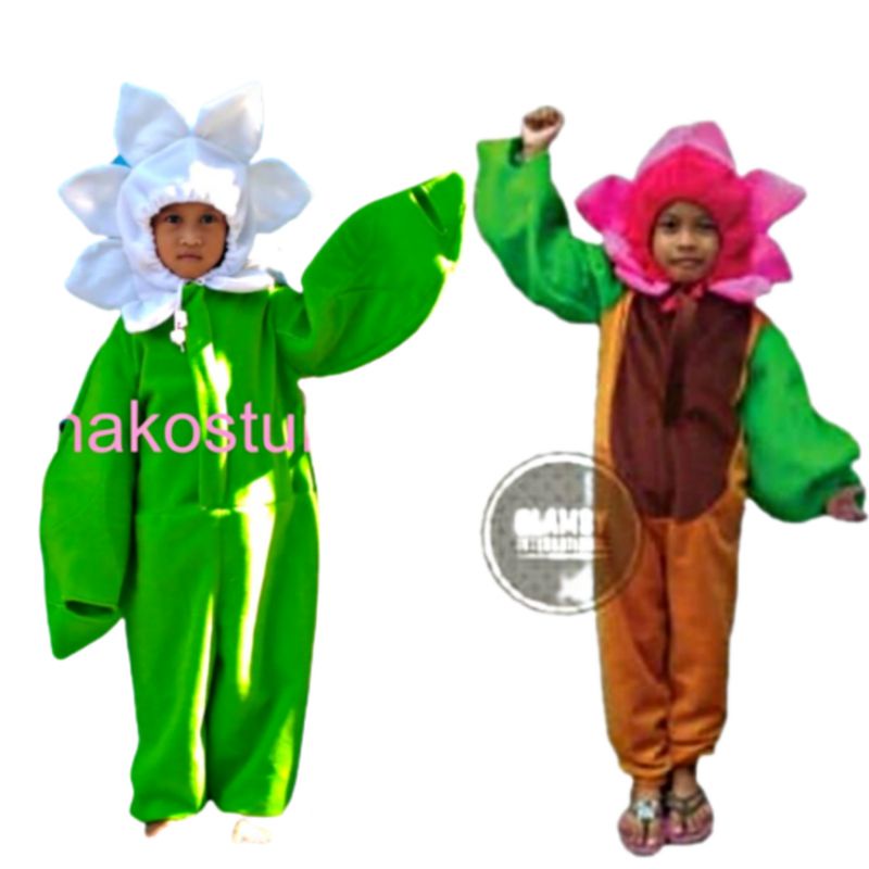 Jual Baju Anak | KostumPentas Bunga Mawar Melati | Kostum Karnaval ...
