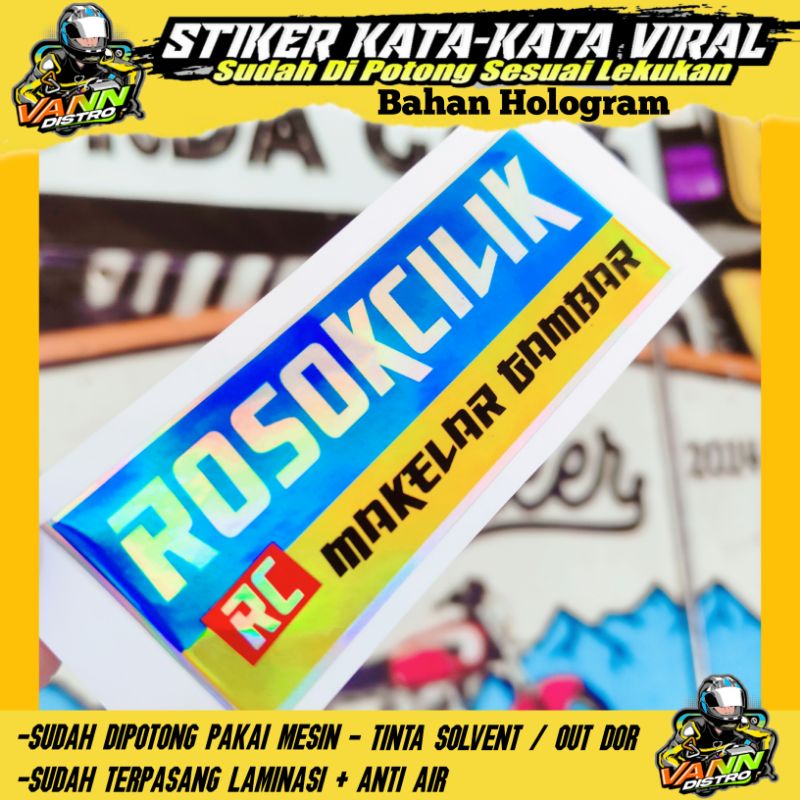 Jual Stiker rosok cilik kotak | Shopee Indonesia