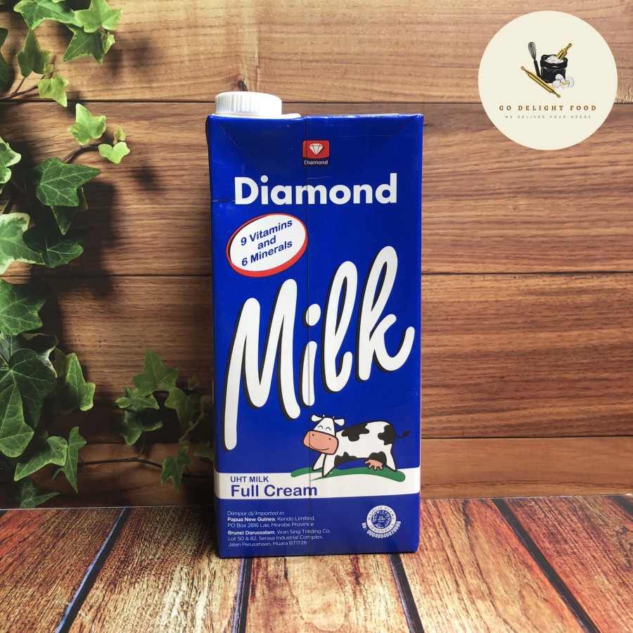 Jual Susu UHT Diamond Full Cream 1 Liter | Shopee Indonesia