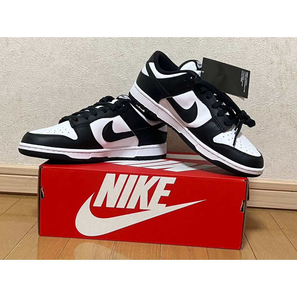 Jual Nike Dunk Low Retro Panda (Black White) | Shopee Indonesia