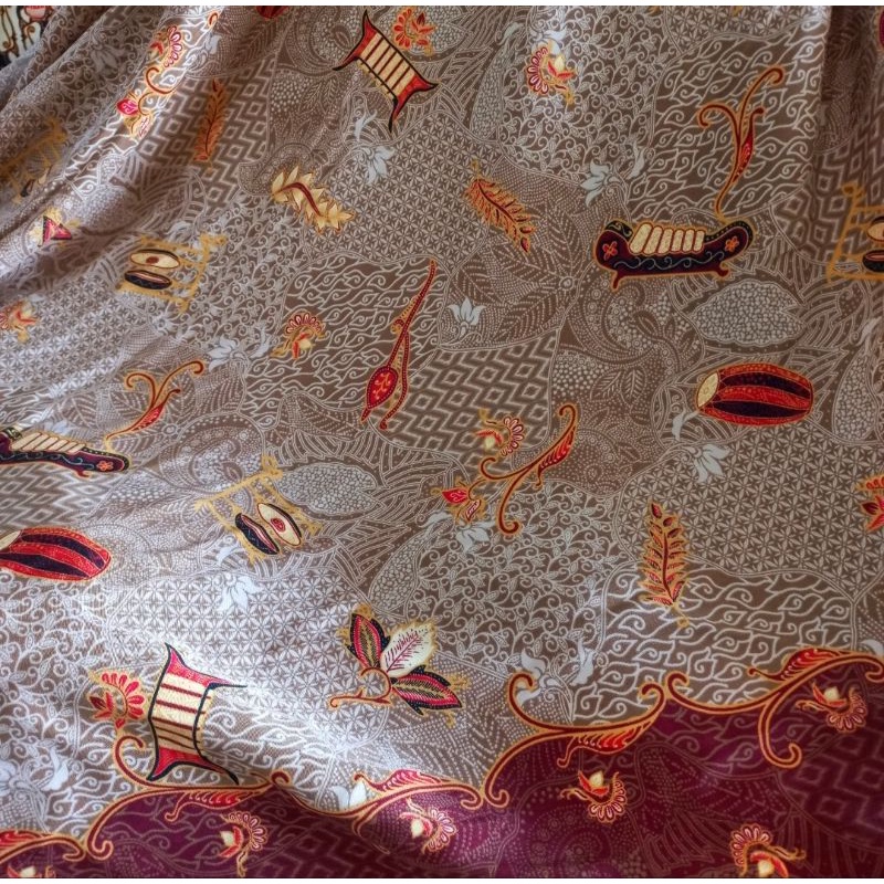 Jual kain batik meteran motif gamelan by dora cakep | Shopee Indonesia