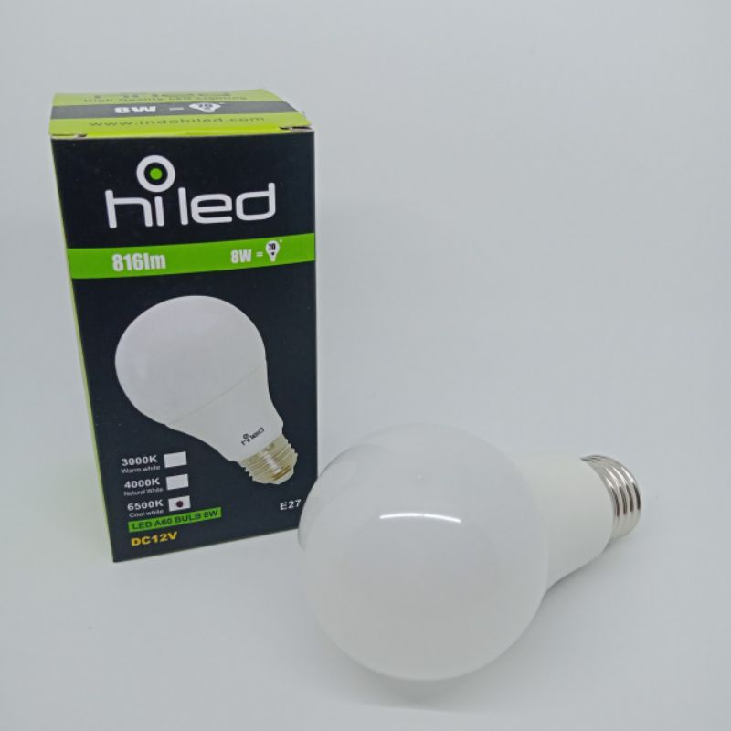 Jual BOHLAM LED 3Watt 5Watt 8Watt DC 12V CAHAYA PUTIH / LAMPU BOHLAM ...