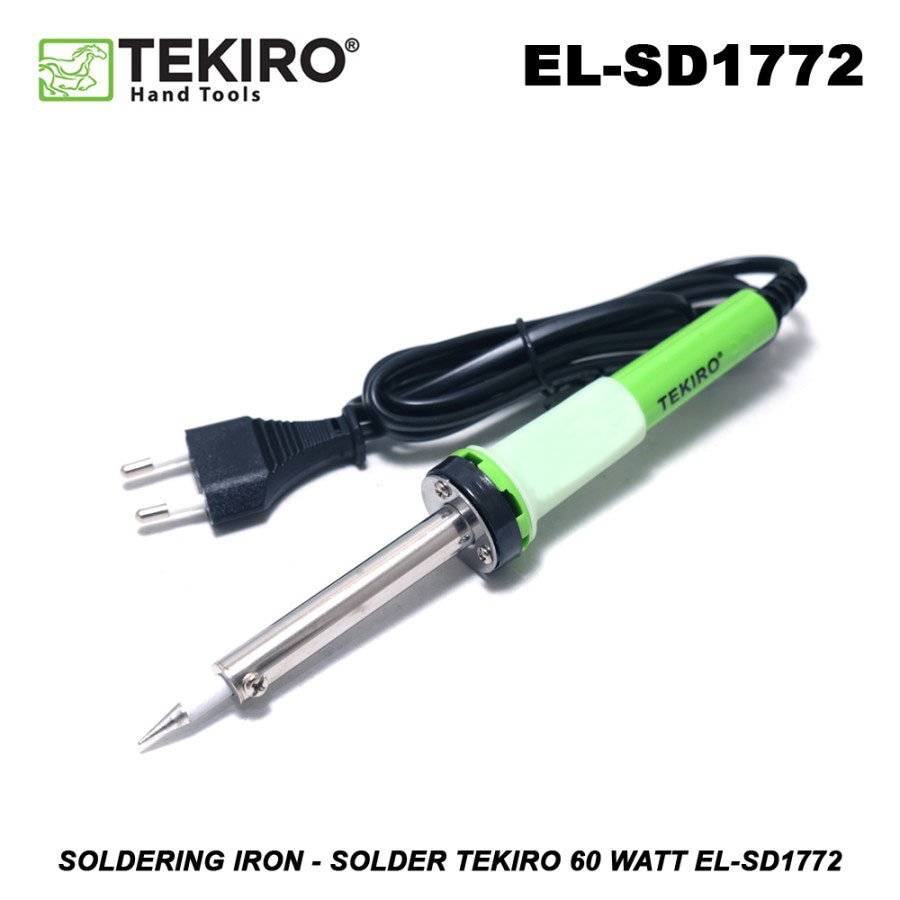 Jual TEKIRO solder listrik 60W - ALAT SOLDERING 60 W - 60 WATT | Shopee ...