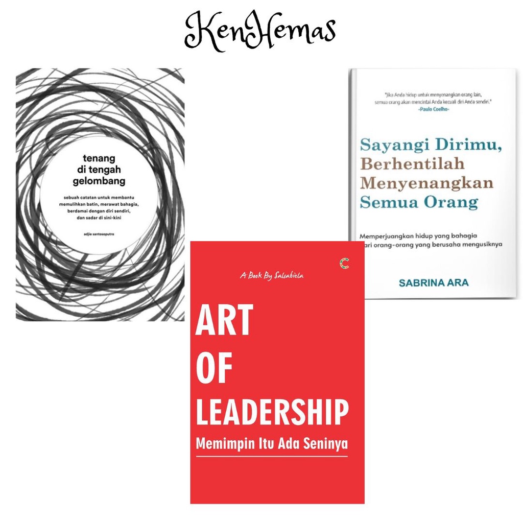 Jual PAKET 3 BUKU BEST SELLER MOTIVASI : SAYANGI DIRIMU, ART OF ...