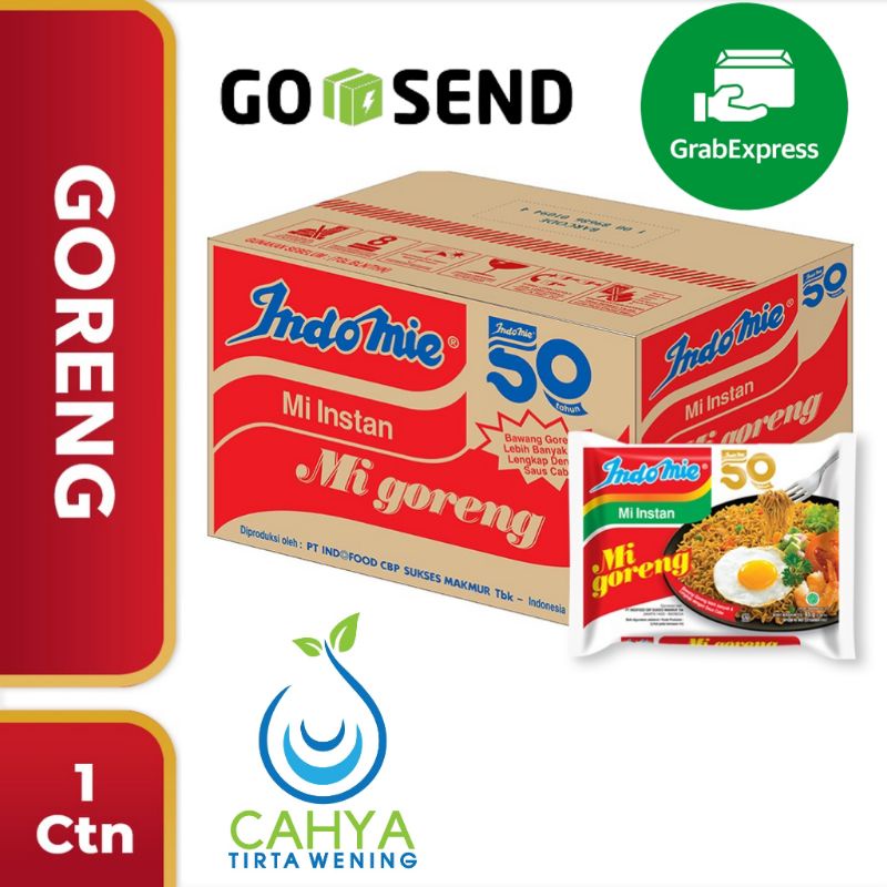 Jual Indomie Goreng 85g x 40 (1 ctn) | Grab Express - Gosend Instant | Shopee Indonesia