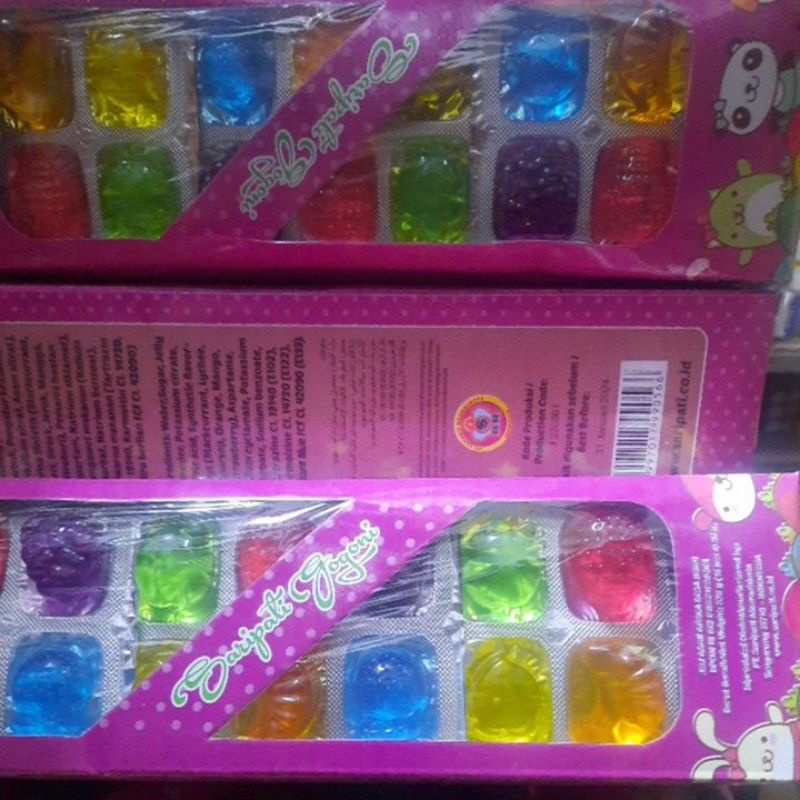 Jual jelly gogoni 1pk isi 15 pic | Shopee Indonesia