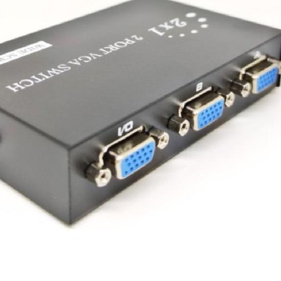 Jual VGA SWITCH 2 PORT / SWITCHER VGA (2 INPUT 1 OUTPUT) | Shopee Indonesia