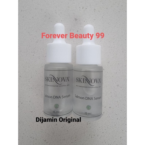 Jual Skinnova Salmon DNA Serum - Serum pelembab pencerah menyamarkan tekstur kulit - skinova ...
