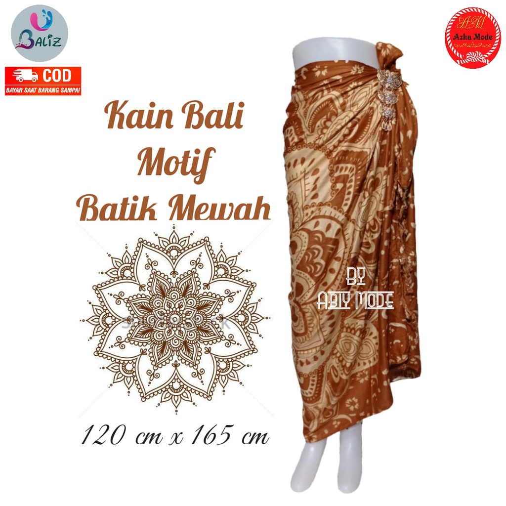 Jual Kain Bali Pantai - Kain Bali Motif Batik Sultan Mewah Standar ...