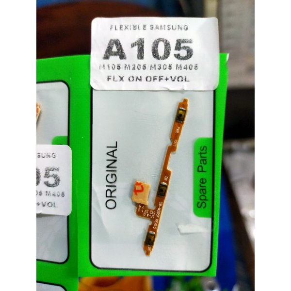 Jual Flexible On Off volume Samsung A10 A105 M10 M105 M20 M20A M30 M305 ...